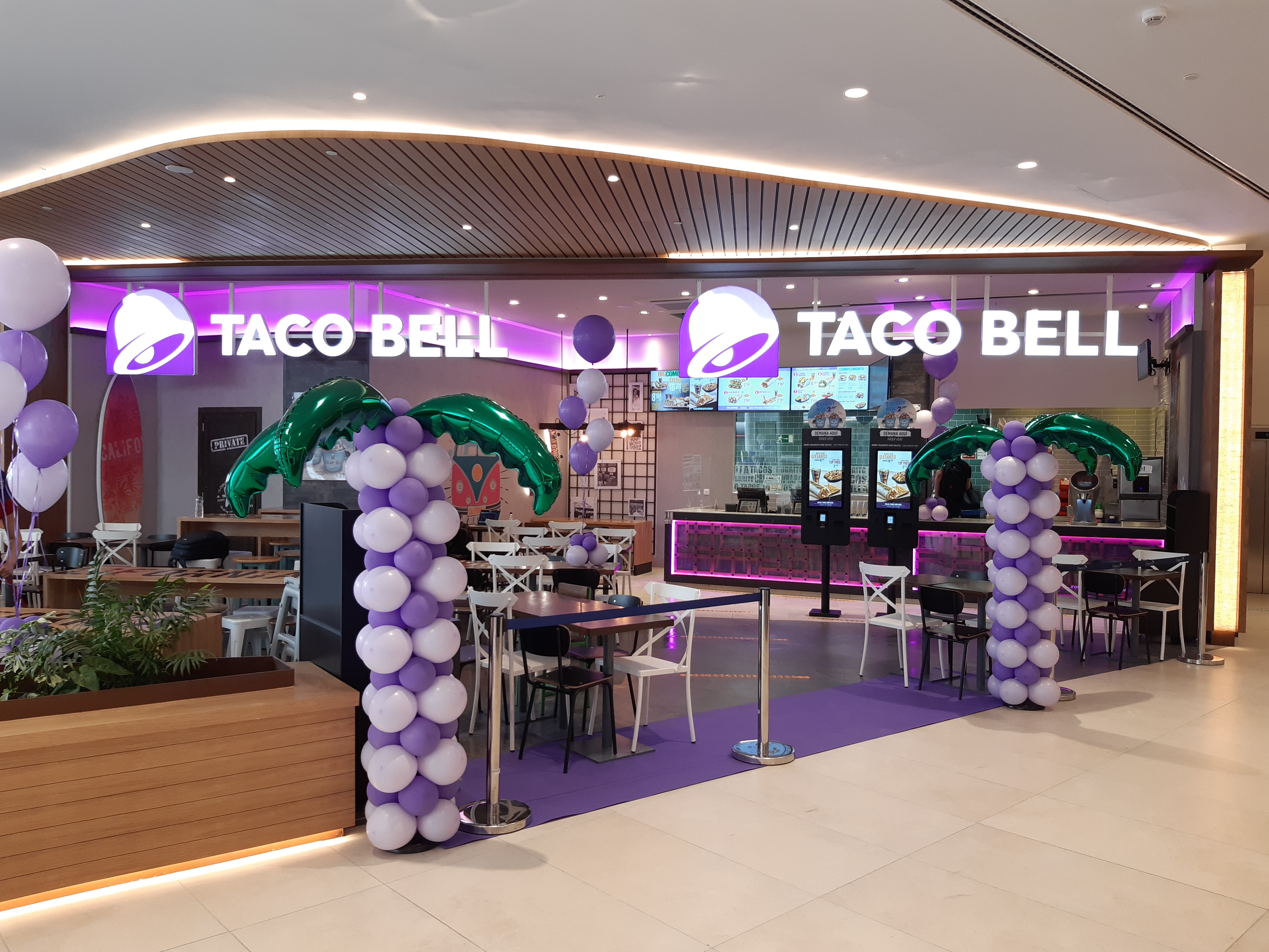 Taco Bell | Hitachi VRF project in Barcelona, Spain